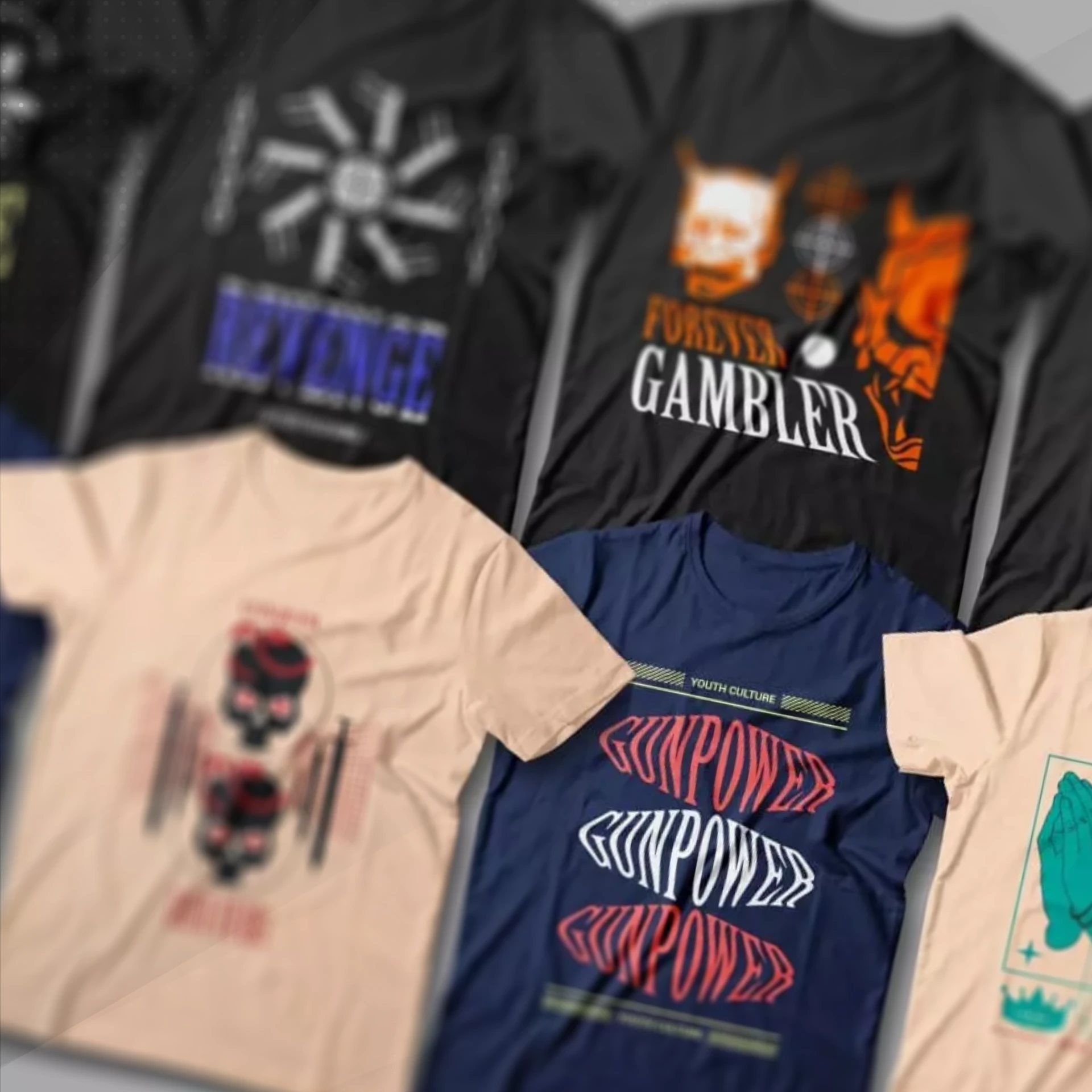 Custom T-Shirt Graphic Design | Unique & Professional Designs